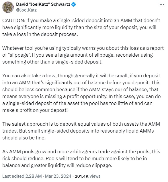 Ripple CTO Issues Vital Warning for XRP Ledger's New AMM Deployment