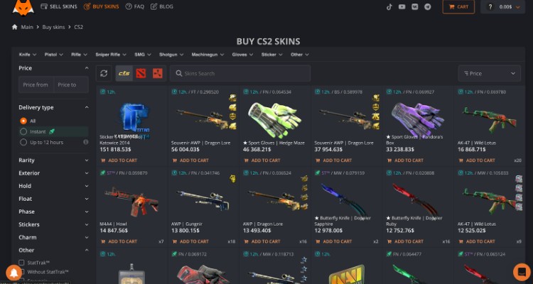Best Sites for Trading CS2 Skins for Real Money